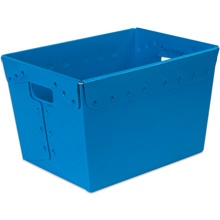 24 x 12 x 10" Interlocking Flap File Storage Boxes | Brandt Box