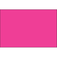 2 x 3" Fluorescent Pink Inventory Rectangle Labels | Brandt Box